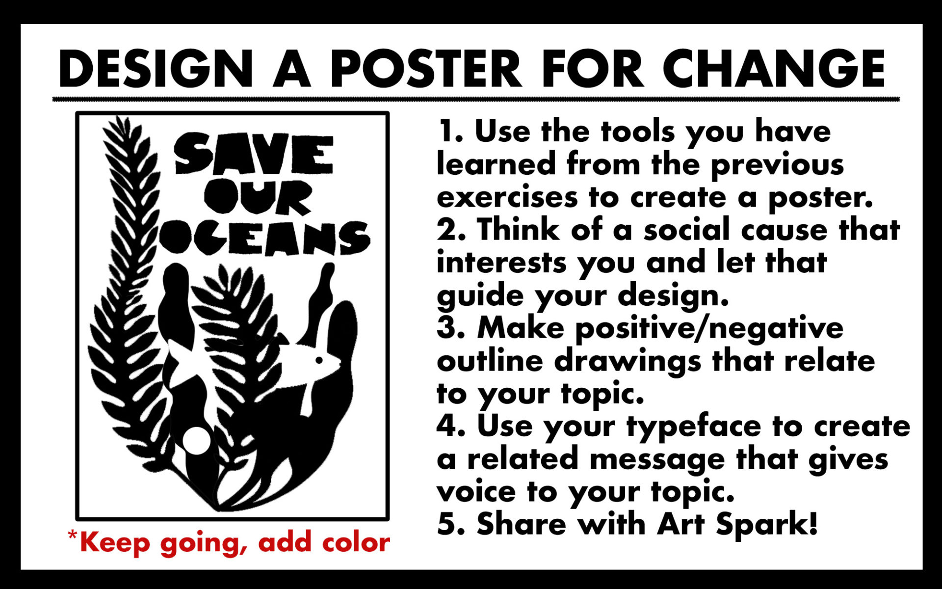 Giving Voice Austin: At Home Graphic Design Project - Art Spark Texas
