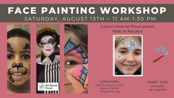 Face Painting Workshop - Art Spark Texas