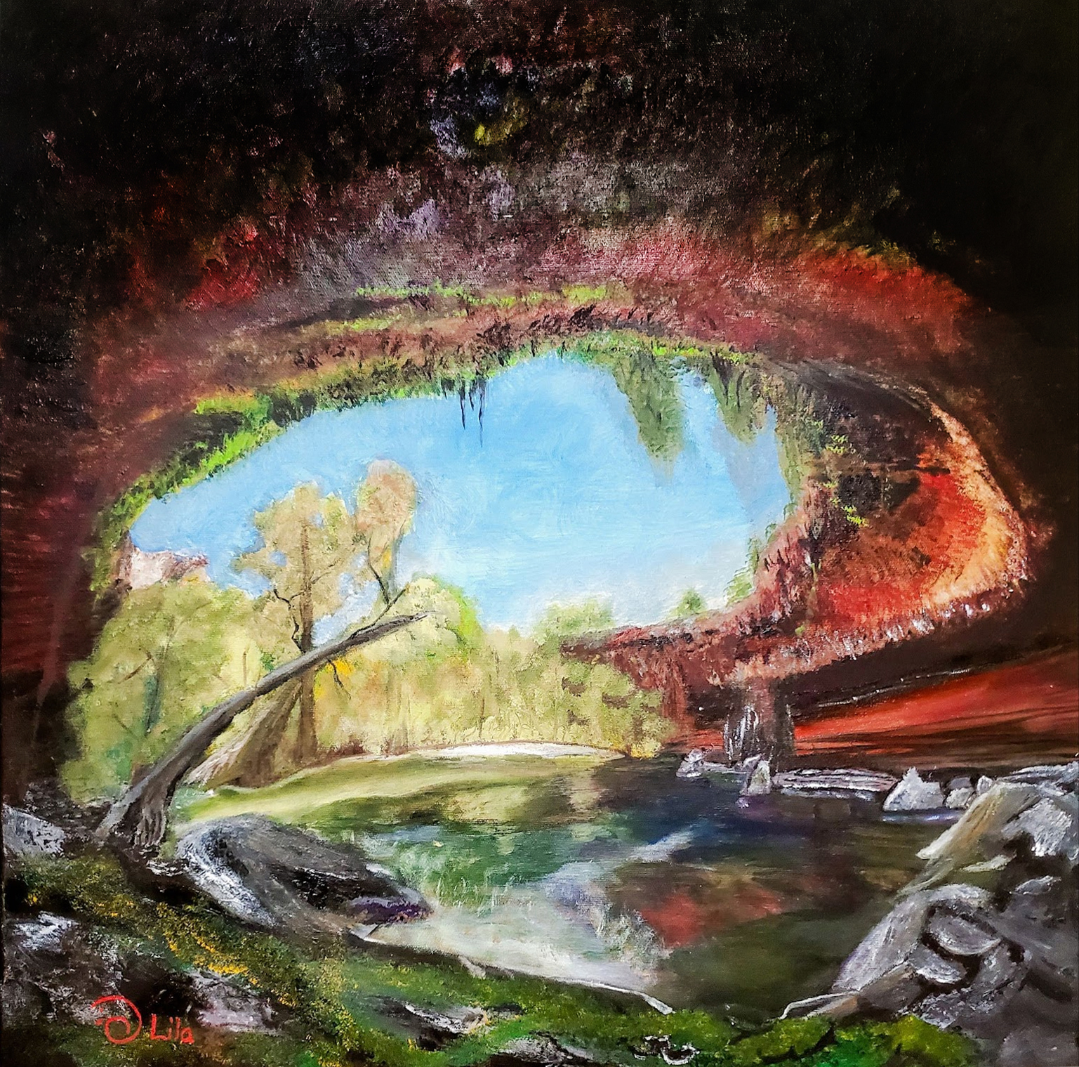Artist of the Month Lila Milam-Kast - Art Spark Texas